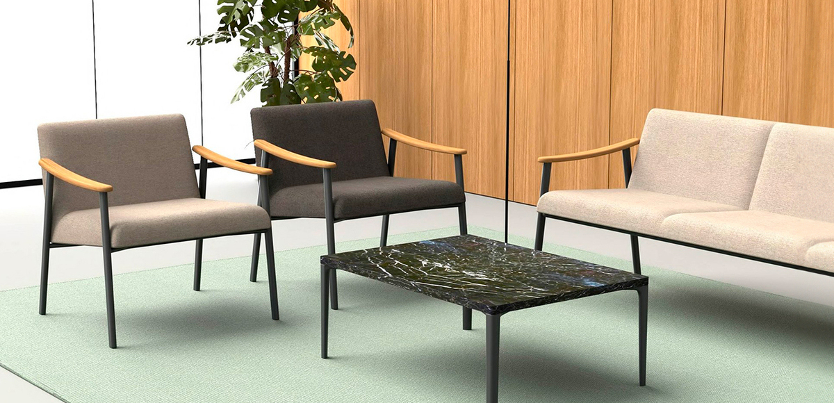 Carell by Segis: design sofas and armchairs for professional spaces