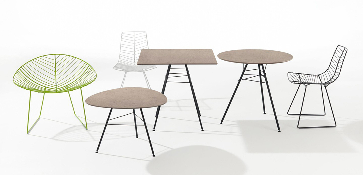 Leaf by Arper: iconic seating and tables for waiting areas