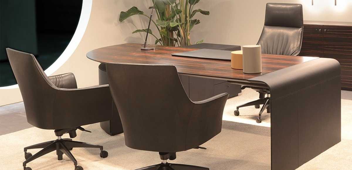 Executive Italian desk Siena by i4Mariani, design Ludovica+Roberto Palomba